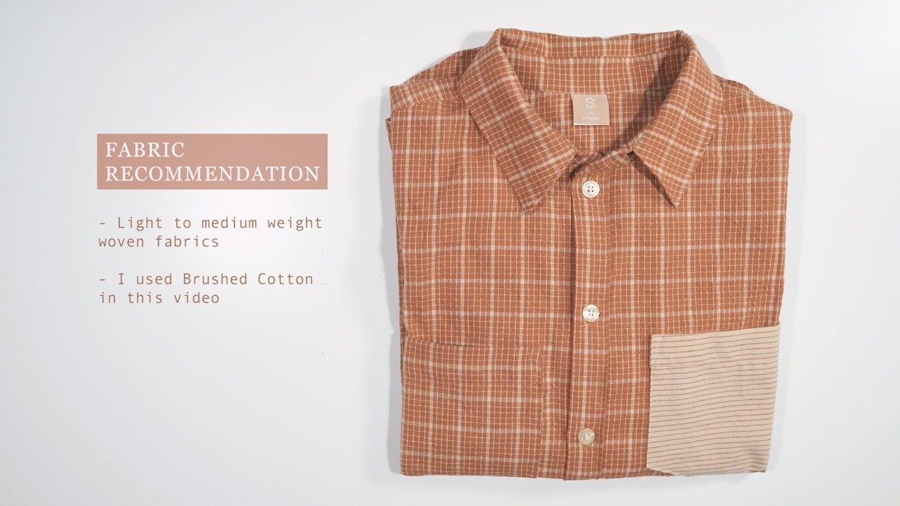 How To Sew A Button Up Shirt For Beginners - Feat. Cameron Button Up By ...